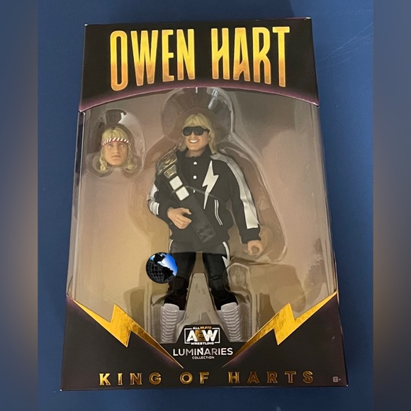 WWE | Toys | Owen Hart Aew Luminaries Collection King Of Harts Ringside ...